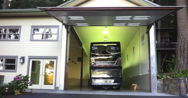 Unique RV Storage Door - PowerLift Doors